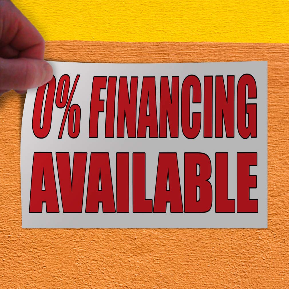 Decal Stickers Multiple Sizes 0% Financing Available Auto Body Shop Car B Industrial Vinyl Safety Sign Label Business 20x14Inches