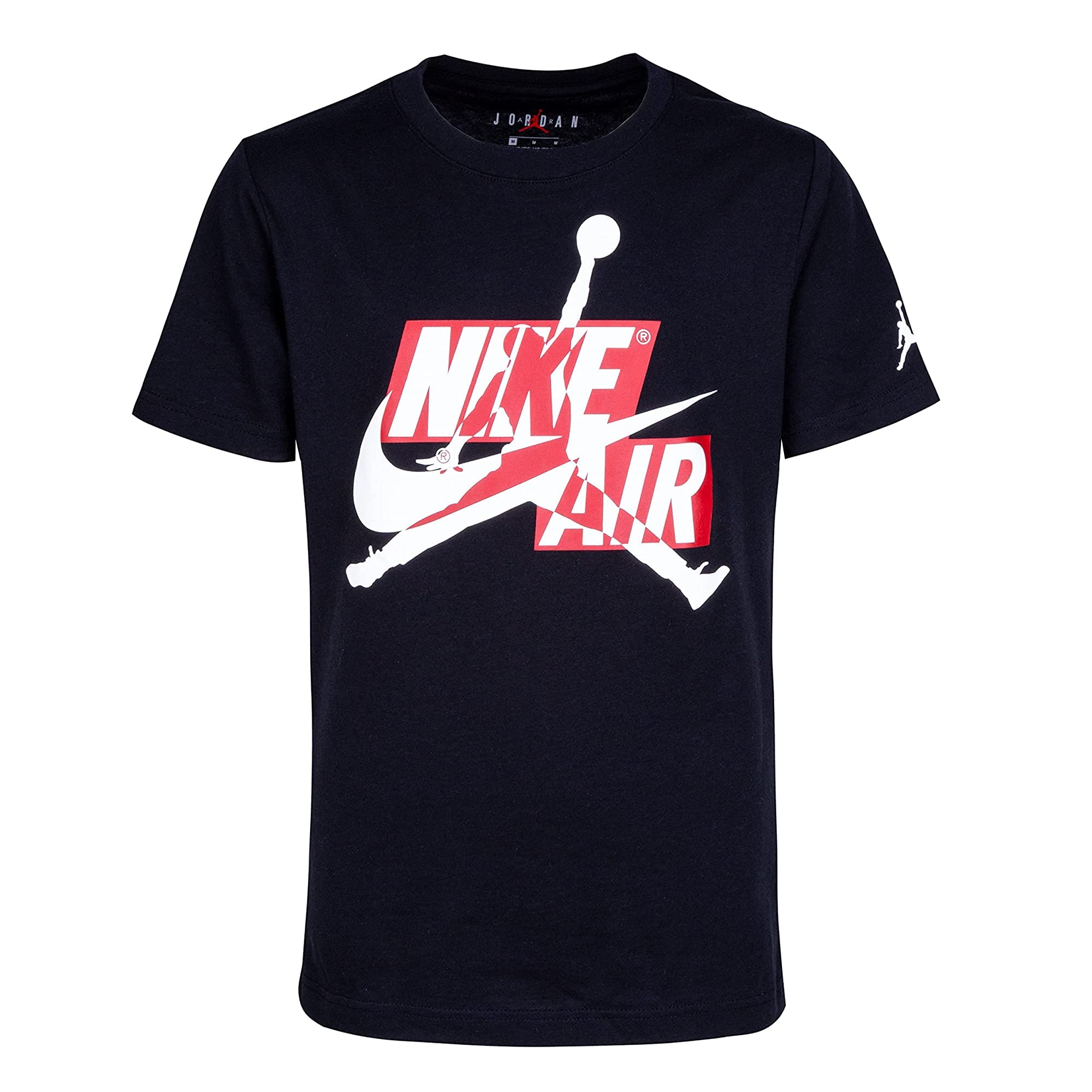 Jordan Boy's Jordan Jumpman Classics Logo Graphic T-Shirt (Big Kids) Black LG (14-16 Big Kid)