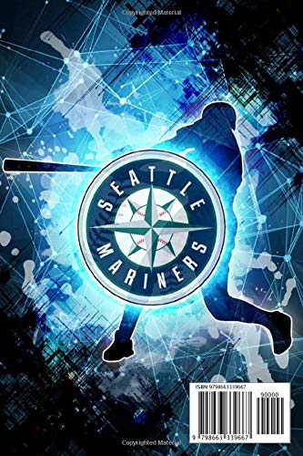 Notebook : Seattle Mariners Lined Notebook Journal 102 Pages - Independence Day Gift Types #9