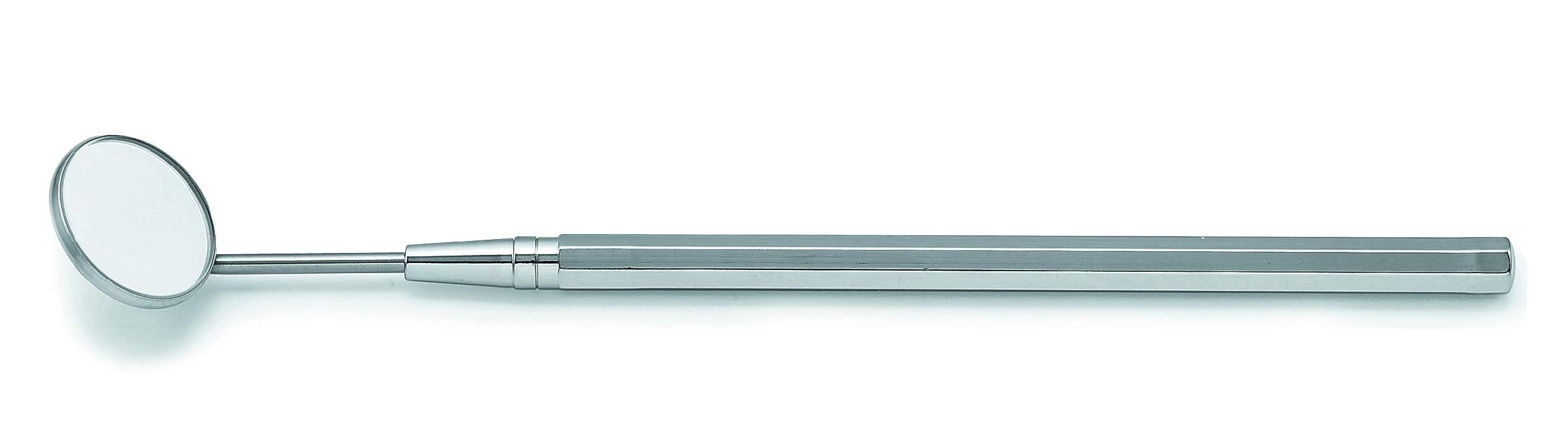 Magnifying Dental Mirror #4, 3X Magnification with Non-Slip Metal Handle