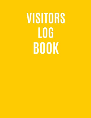 visitors log book : visitor book sign in and out for business,offices,Reception desk Guest house - smaller company: Business Sign In/Out Register ... In Book For Schools, Front Desk Security