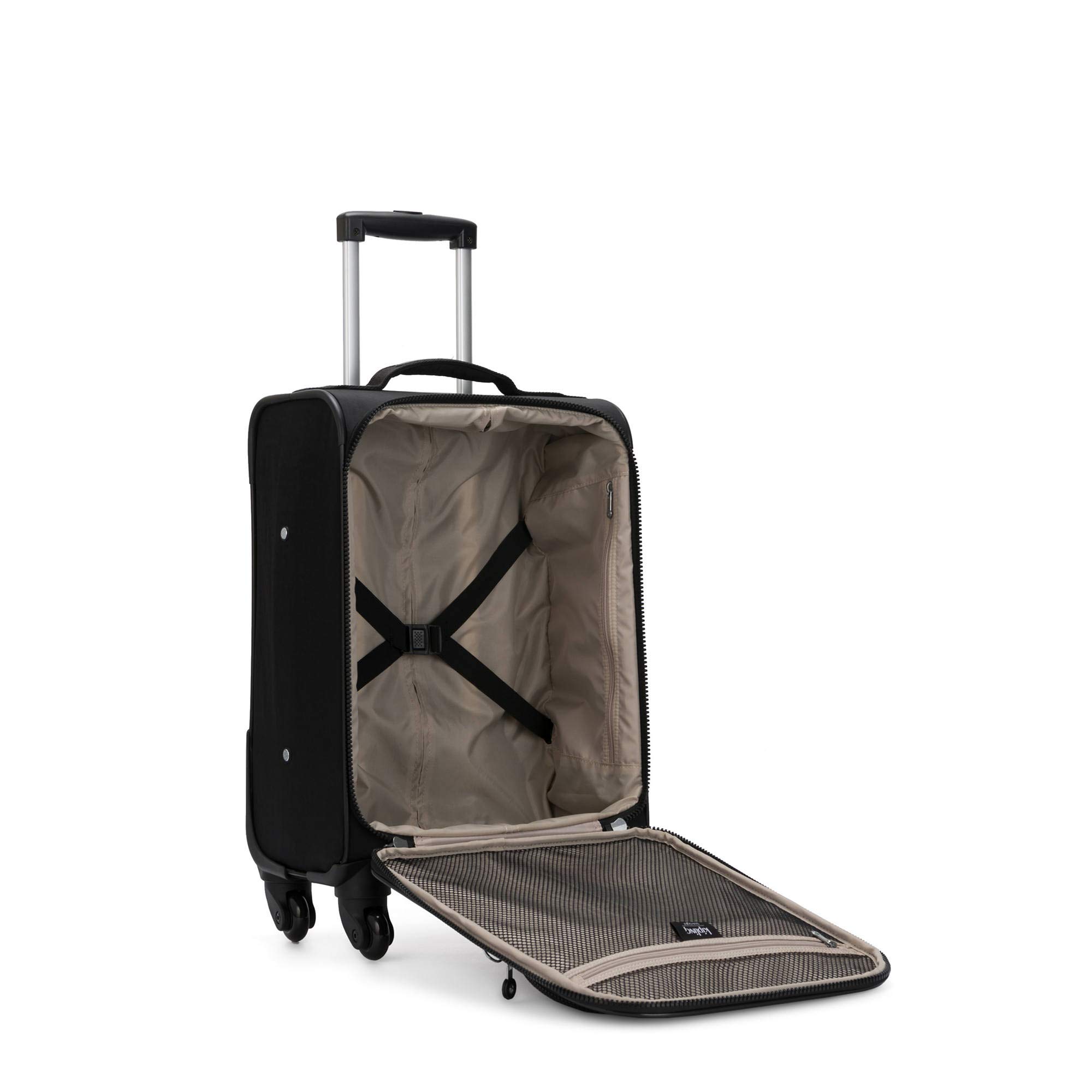 Kipling Parker Small Rolling Luggage Black Tonal