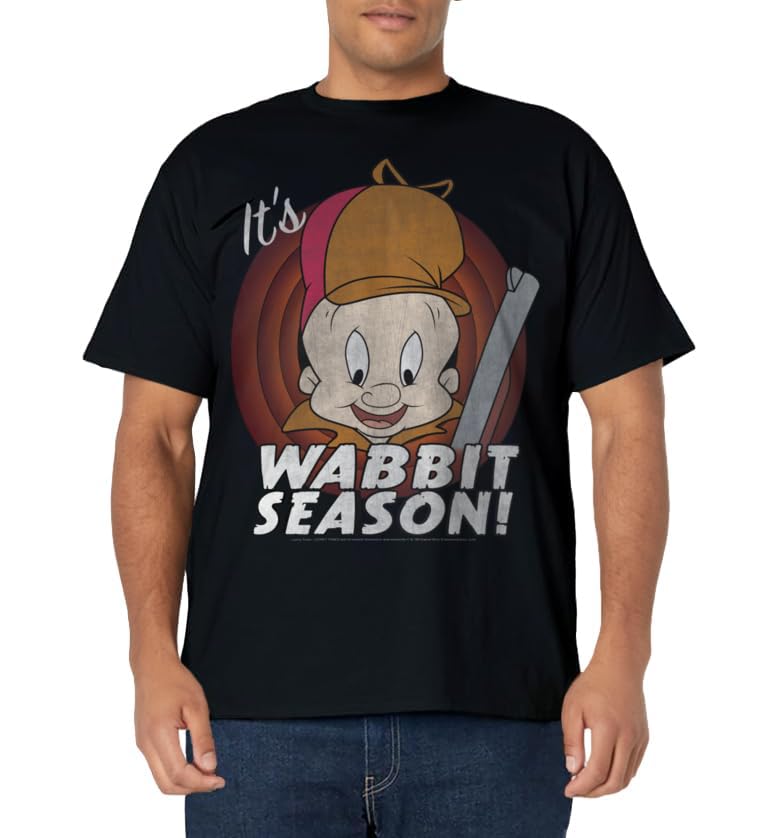 Looney Tunes Elmer Fudd It's Wabbit Season T-Shirt