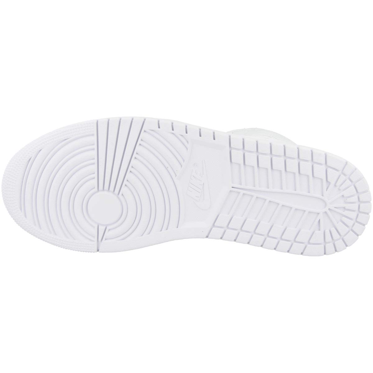 Nike Men's High-Top Sneakers Basketball Shoe, White White White, 12