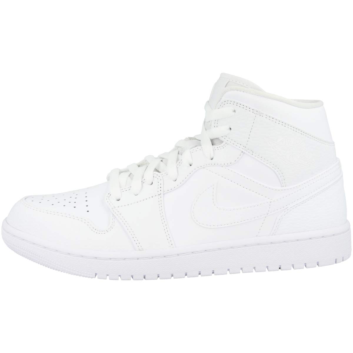 Nike Men's High-Top Sneakers Basketball Shoe, White White White, 12