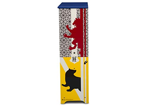 Delta Children Deluxe 3-Shelf Bookcase - Ideal for Books, Decor, Homeschooling & More - Greenguard Gold Certified, Harry Potter