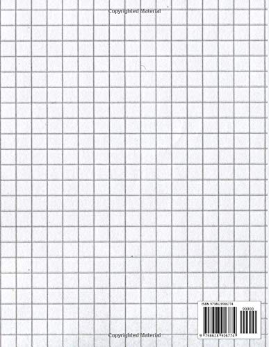 graph paper notebook 1/2 inch squares: 100 Pages, Graphing Grid Paper, (Extra Large, 8.5x11 in.)
