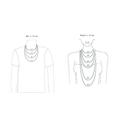FOSIR 9mm Stainless Steel Cuban Link Curb Chain Necklace for Men Silver Chains Flat (22 Inches)
