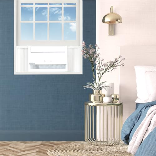 Freonic 10,000 BTU Window Air Conditioner and Dehumidifier, 115V Window AC Unit for Apartment, Living Room, and Medium Rooms up to 450 Sq. Ft., Air Conditioner Window Unit with Remote Control in White