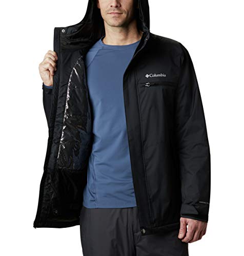 Columbia Men's Valley Point Jacket, Black, Large
