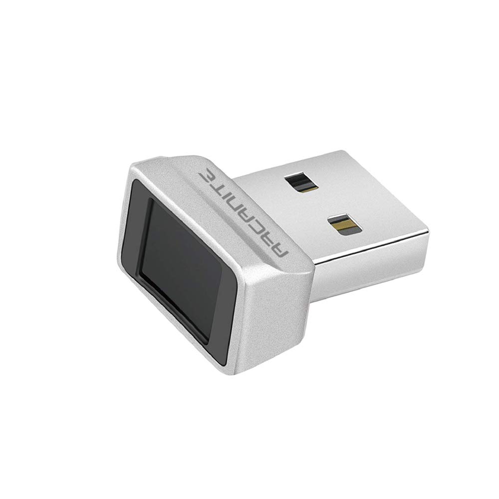 ARCANITE USB Fingerprint Reader for Windows 11/10 Hello Desktop, Laptop, 0.05s 360-Degree Sensor Security Device Login, Security Lock