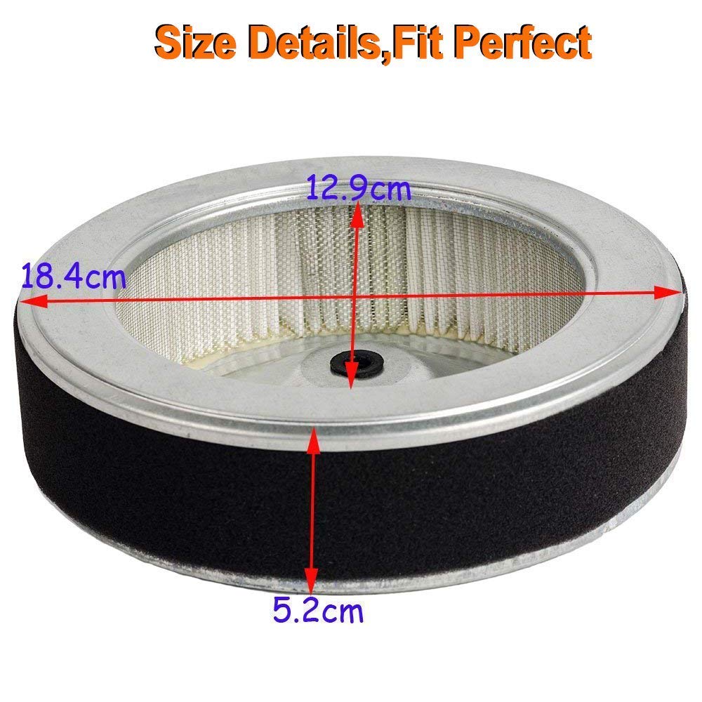 HIFROM Replace Air Filter with Fuel Filter Spark Plug Replacement for Honda GX630 GX660 GX690 GX630R GX660R GX690R Lawnmower Parts New