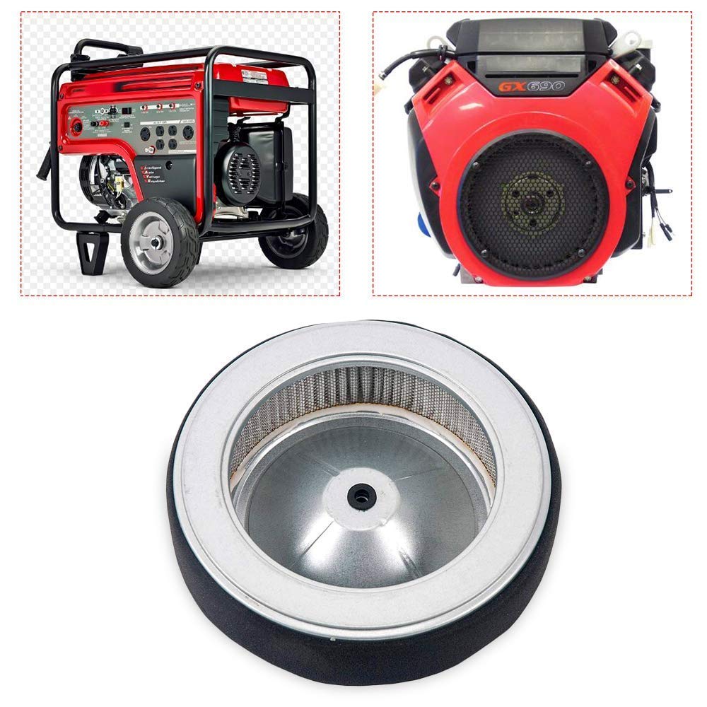 HIFROM Replace Air Filter with Fuel Filter Spark Plug Replacement for Honda GX630 GX660 GX690 GX630R GX660R GX690R Lawnmower Parts New