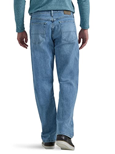 Wrangler Authentics Men's Classic 5-Pocket Relaxed Fit Flex Jean Stonewash Flex 35W x 29L