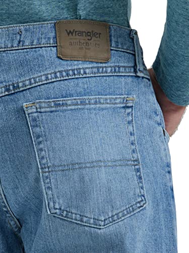 Wrangler Authentics Men's Classic 5-Pocket Relaxed Fit Flex Jean Stonewash Flex 35W x 29L