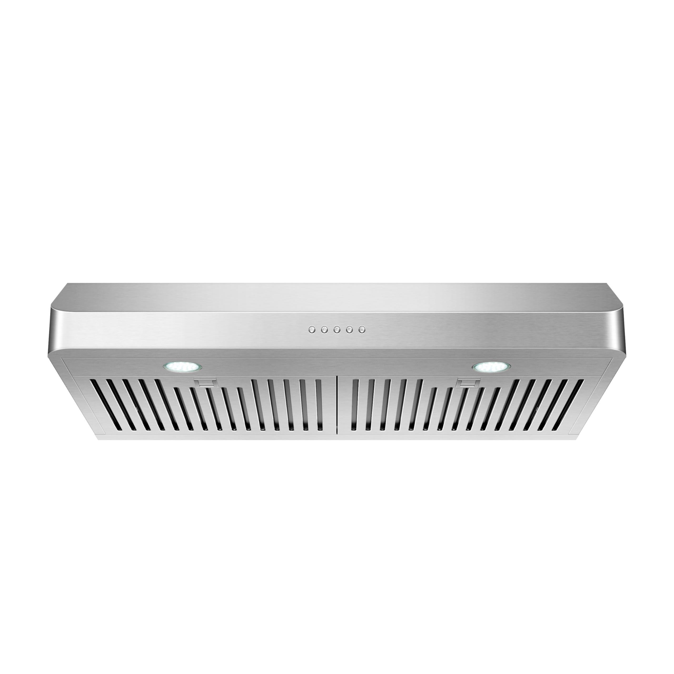 EVERKITCH Range Hood 30inch Under Cabinet, 450CFM Kitchen Vent Hood with Permanent Stainless Steel Filters