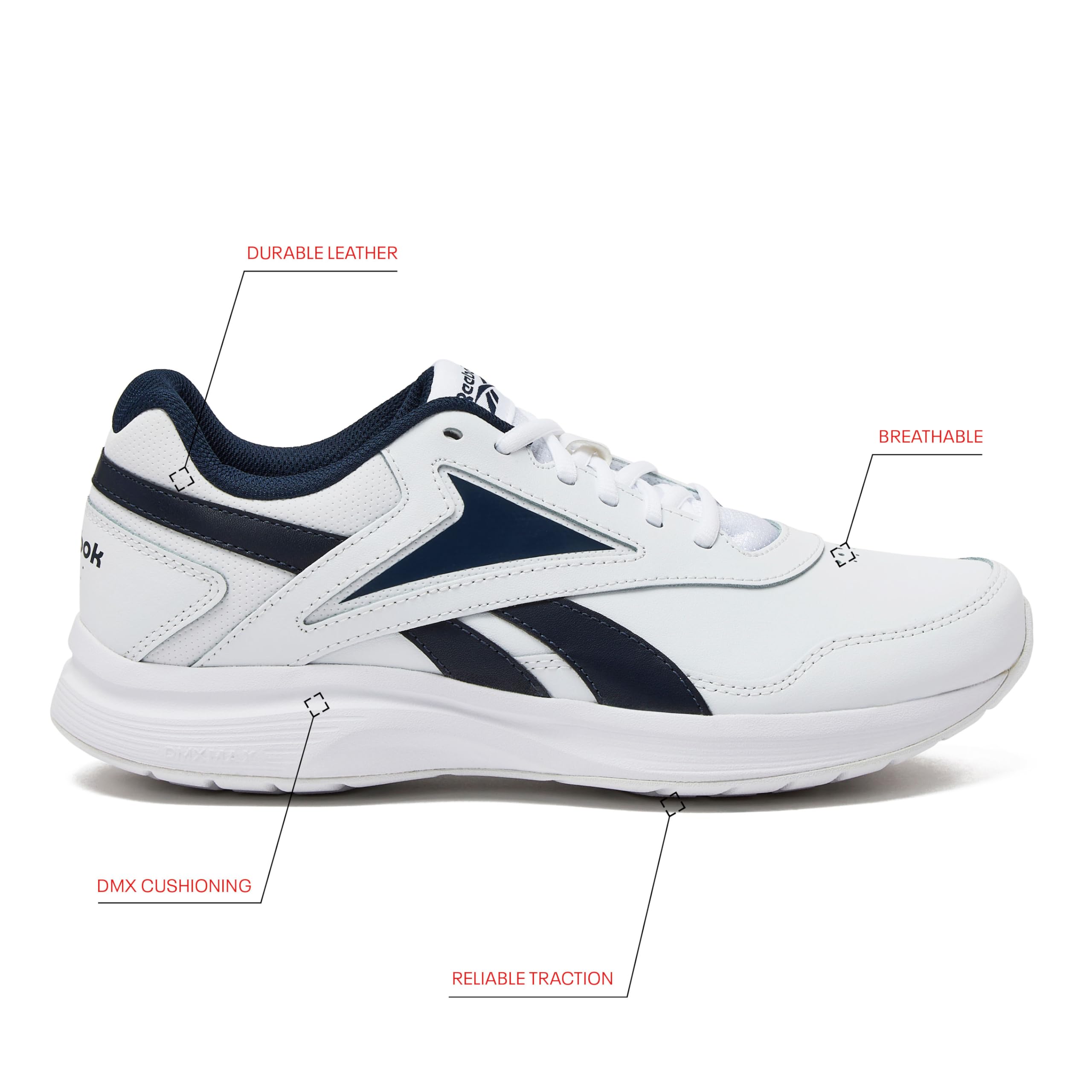 Reebok Men's Walk Ultra 7 DMX Max Shoe