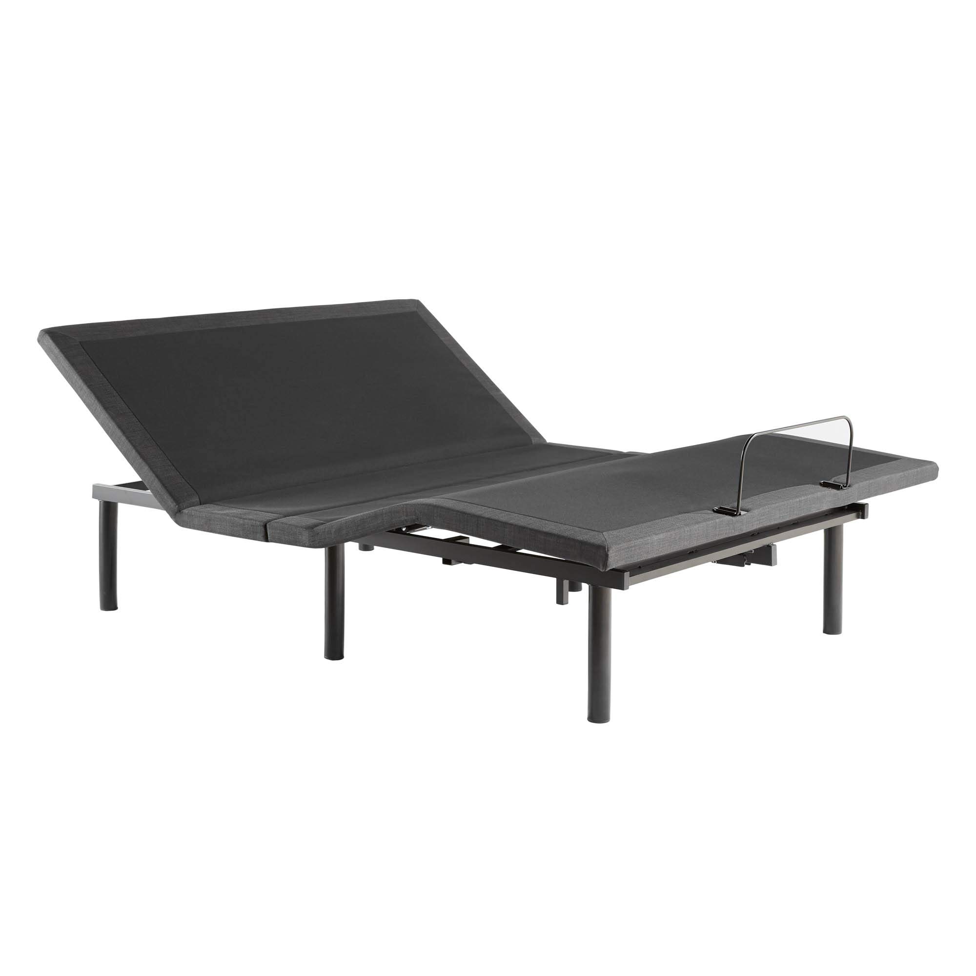 LUCID L600 Adjustable Bed Base with LUCID 10 Inch Memory Foam Hybrid-Mattress - Full