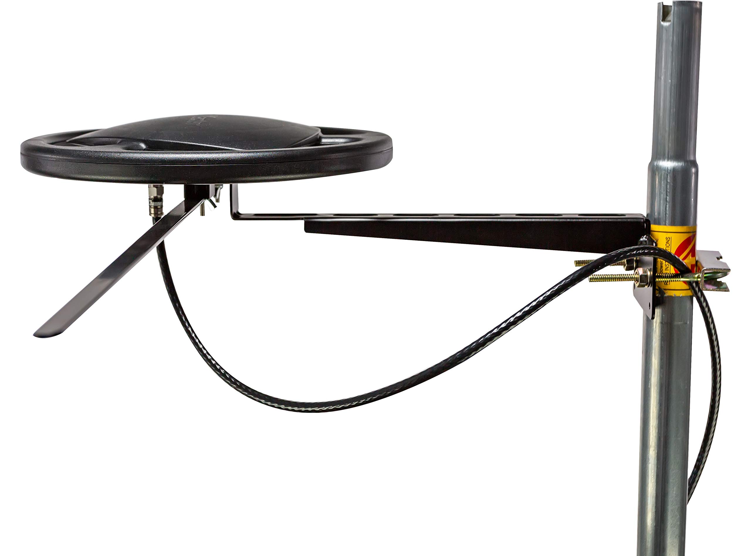 Channel Master Omni+ 50 - Omnidirectional Digital HDTV Antenna with 360 Degree Reception, Includes Mounting Bracket for Roof, Attic & RV Installations, Indoor/Outdoor (50 Mile Range)