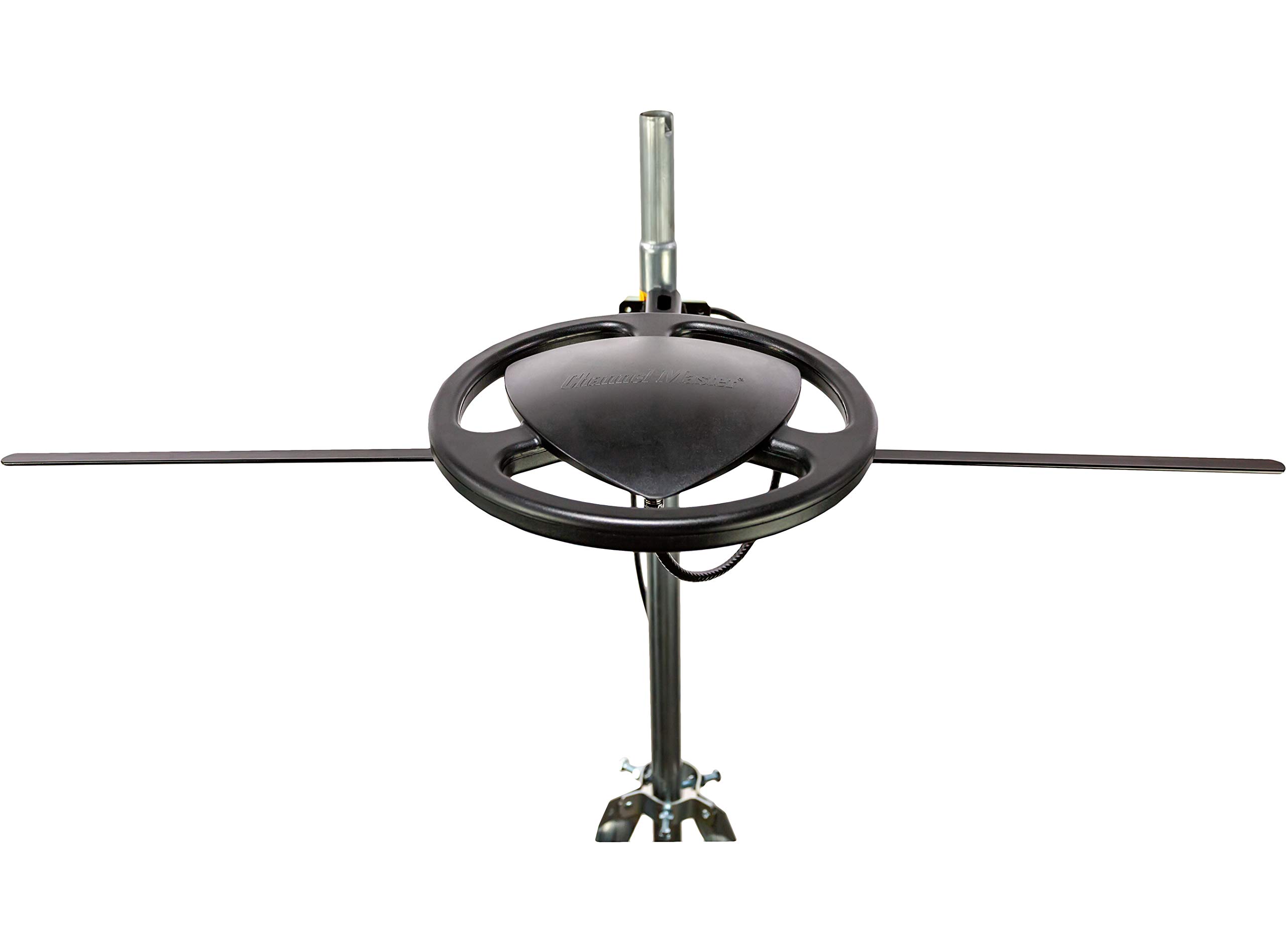 Channel Master Omni+ 50 - Omnidirectional Digital HDTV Antenna with 360 Degree Reception, Includes Mounting Bracket for Roof, Attic & RV Installations, Indoor/Outdoor (50 Mile Range)