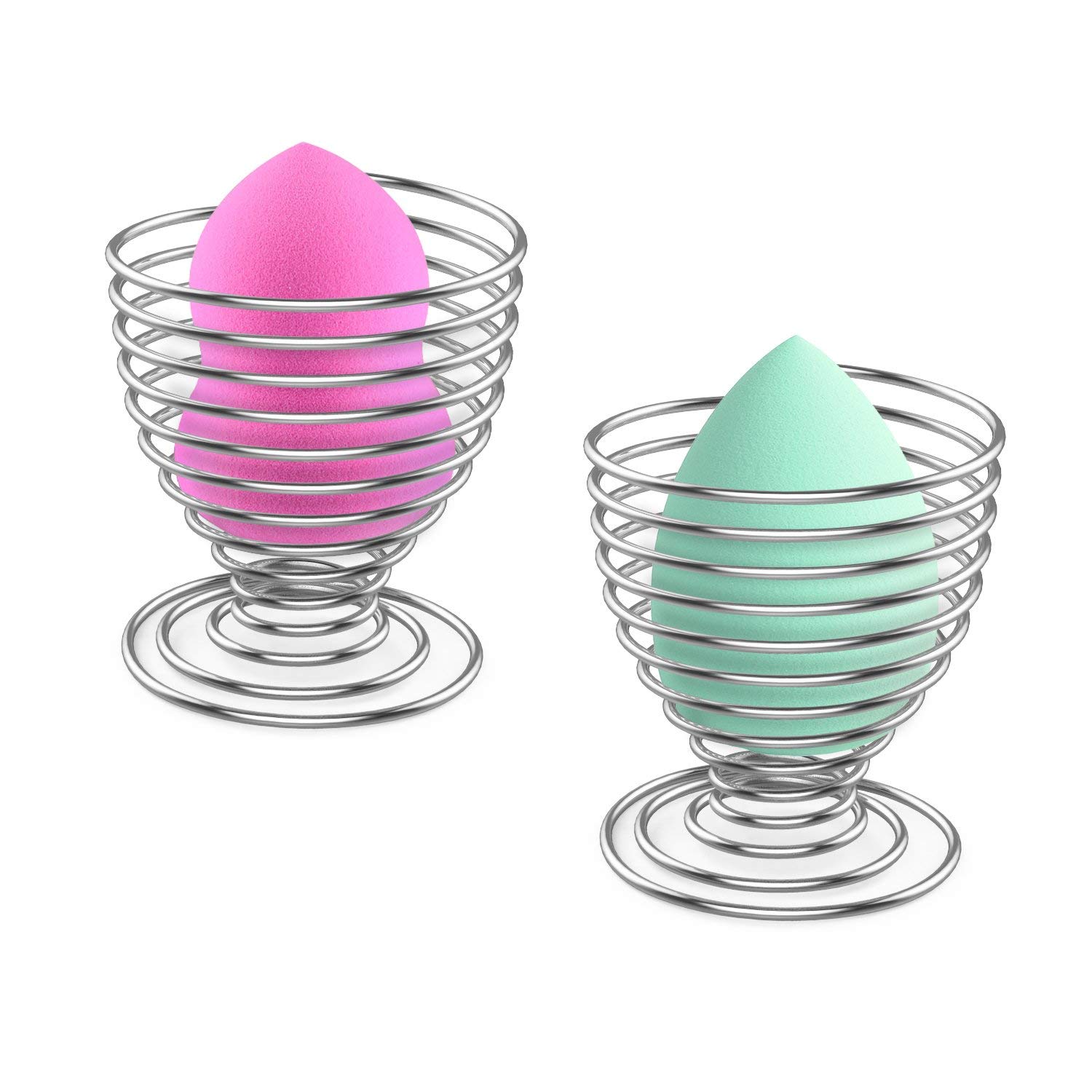 Beauty Sponge Holder Makeup Egg Storage Rack Powder Puff Display Stand Makeup Sponge Organizer Makeup Sponge Drying Stand, Black