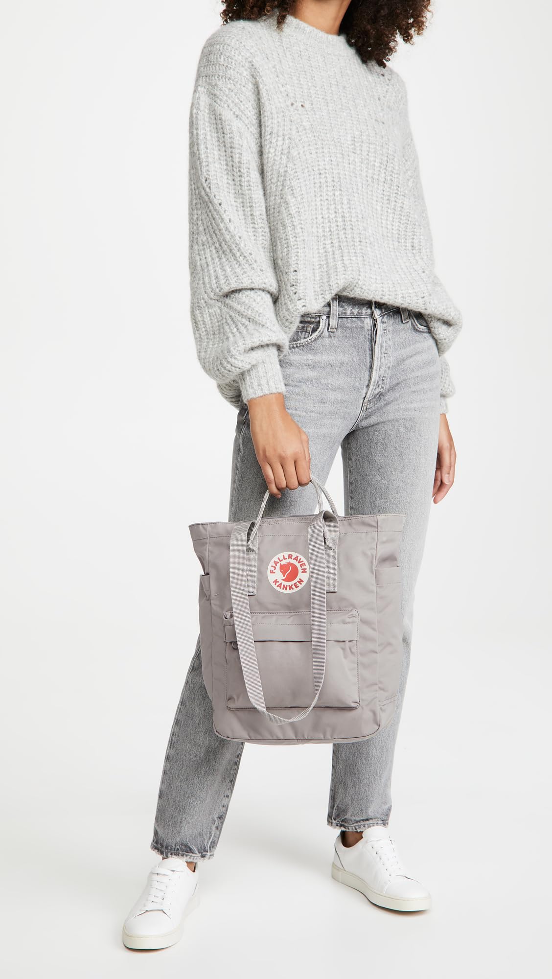 Fjallraven Women's Kanken Totepack, Fog, Grey, One Size