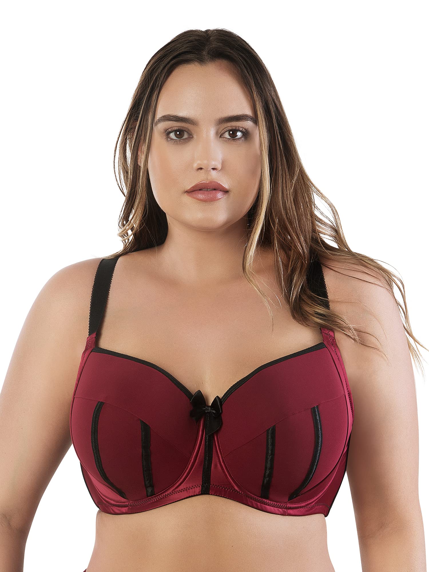 PARFAIT Charlotte 6901 Women's Full Busted and Full Figured Sexy Padded Bra-Rio Red-40F