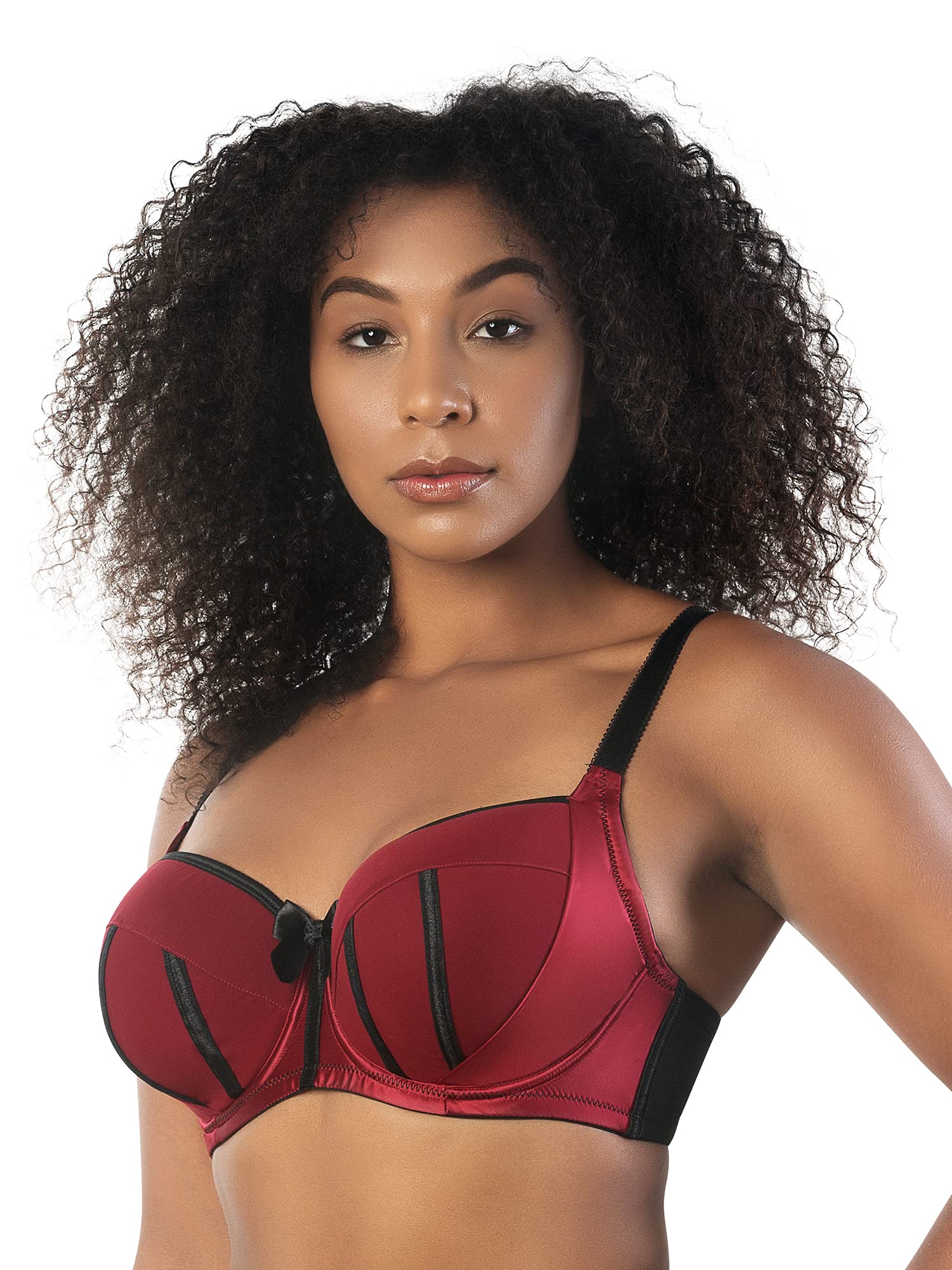 PARFAIT Charlotte 6901 Women's Full Busted and Full Figured Sexy Padded Bra-Rio Red-40F