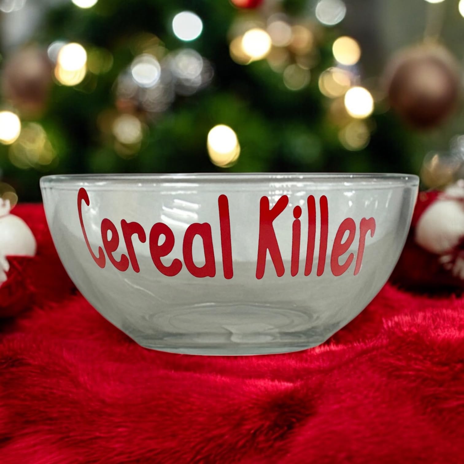 Personalized Ice Cream Bowl, Glass Dessert Dish Gift for Dad Grandpa Kids, Cereal Snacks