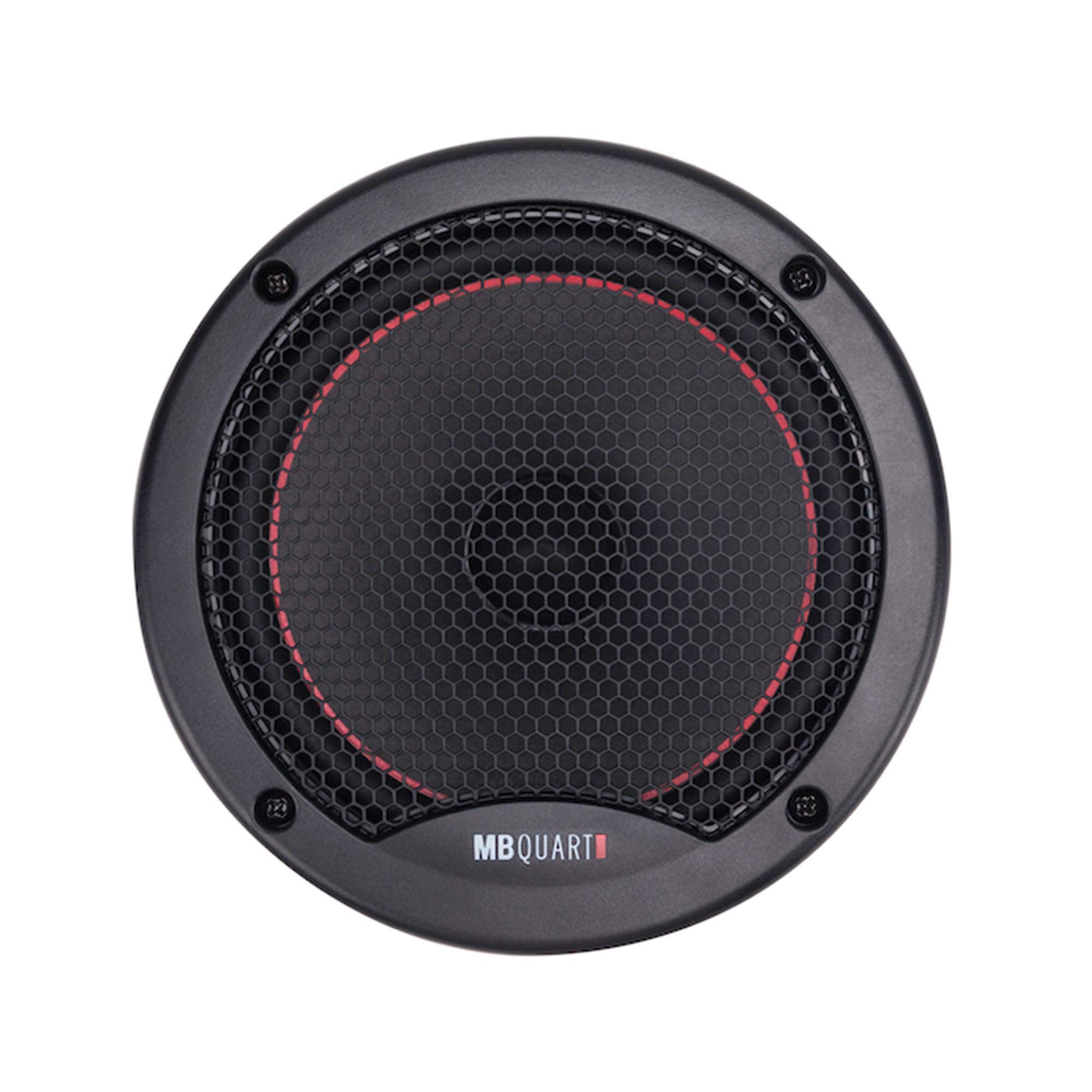 MB Quart RS1-216 Reference Car Speakers (Black, Pair) β 6.5 Inch Coaxial Speaker System, 220 Watt, 2-Way Car Audio, 4 OHMS (Grills Included)