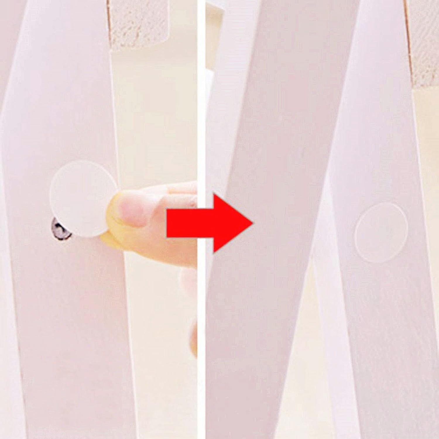 ZXUEZHENG Self-Adhesive Screw Hole Stickers,2-Table 54 in 1 Self-Adhesive Screw Covers Caps Dustproof Sticker 21mm White