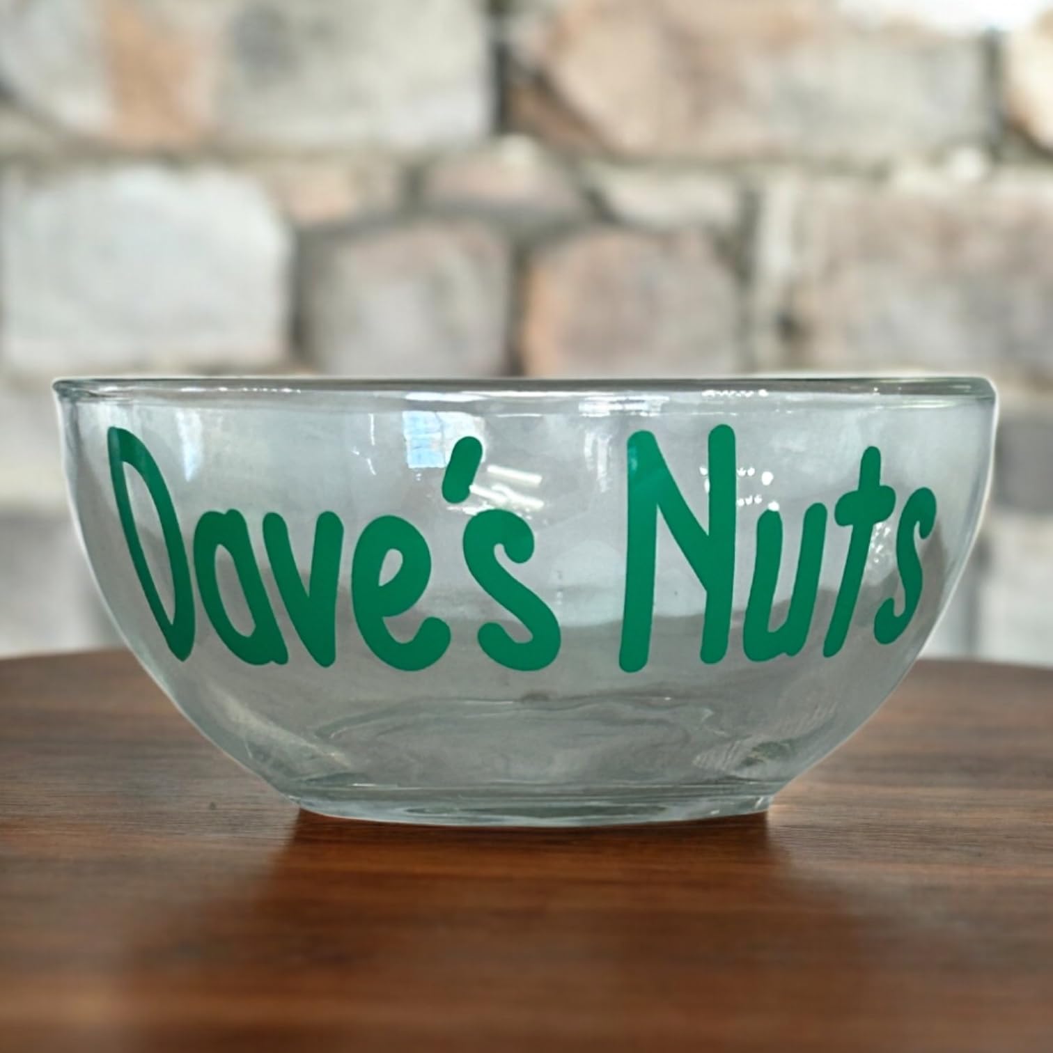 Pop's Ice Cream Bowl, Glass Personalized Dish, Grandpa Gift, Grandma or Mom and Dad, Papa or Pappy, Cereal Candy Snacks
