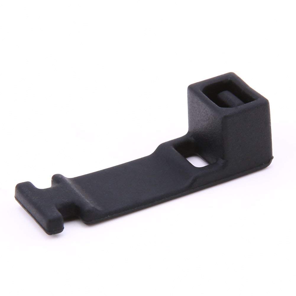 Silicone Dust Plug Cover Earphone Charger Jack Stopper for 3DS / 3DS XL LL/New 3DS / New 3DS XL LL (Black)