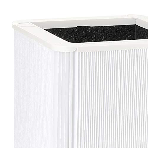 211+ Replacement Filter Compatible with Blueair Blue Pure 211+ Air Cleaner Purifier, Foldable Particle and Activated Carbon Replacement Filter