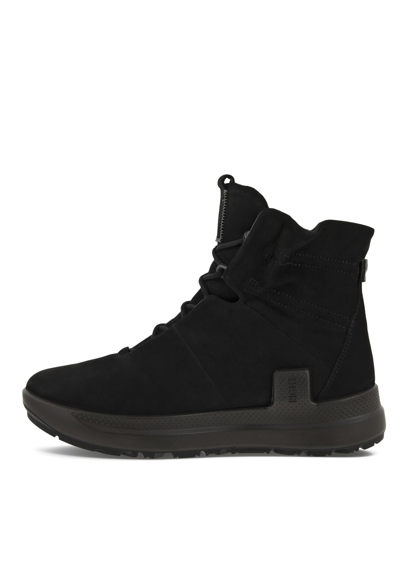 Ecco Outdoor womens Solice Mid-cut Gore-tex Water Proof Insulated Snow Boot, Black Nubuck, 10-10.5 US