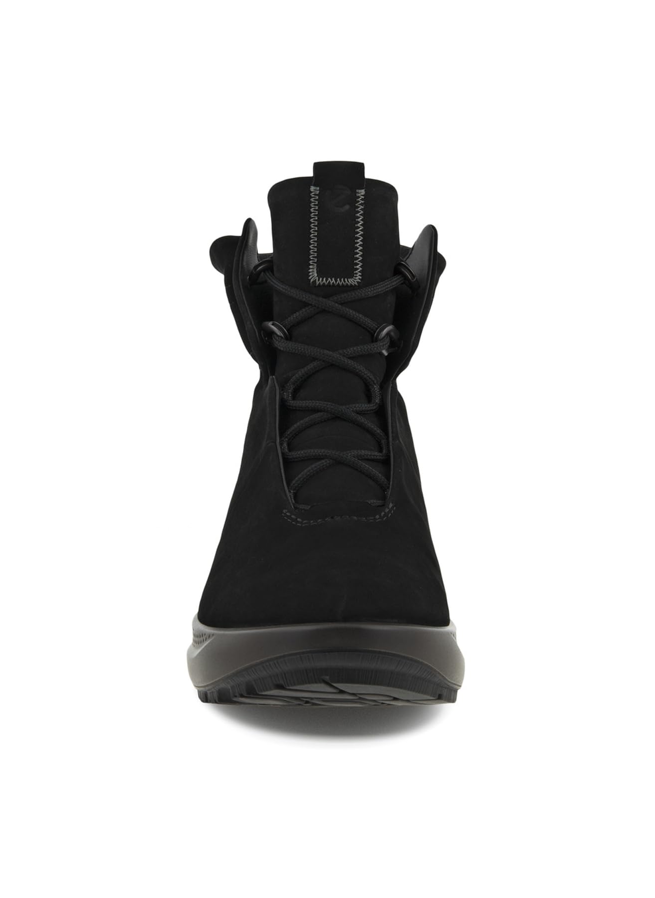 Ecco Outdoor womens Solice Mid-cut Gore-tex Water Proof Insulated Snow Boot, Black Nubuck, 10-10.5 US