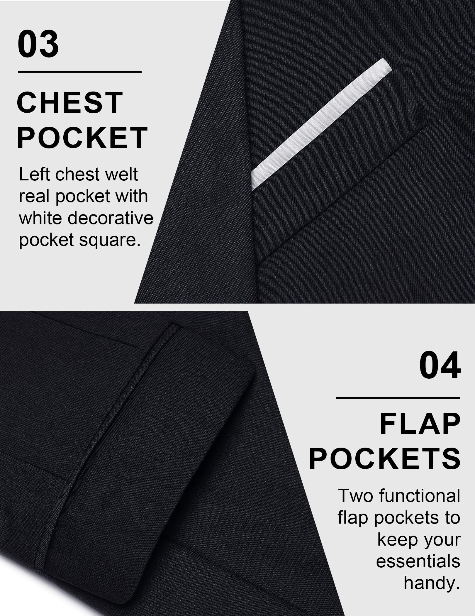 COOFANDY Sport Coats for Men Sports Blazer Fitted Casual Suit Jacket Fashion Athletic Fit Blazers Navy Blue, X-Large