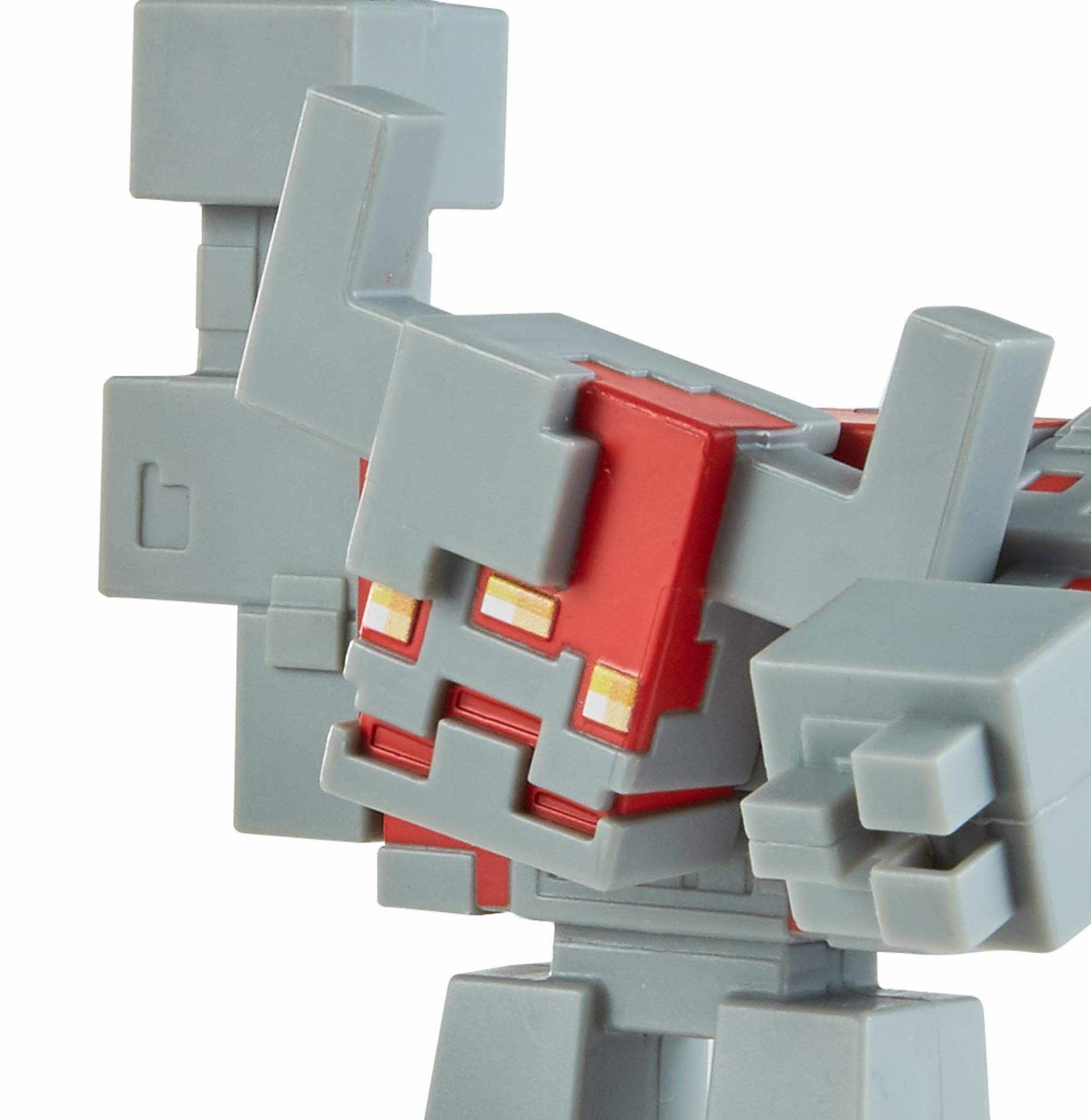 Mattel Minecraft Dungeons Mini Battle Box, with Exclusive Redstone Monstrosity, Valorie Character and Lava Set Piece, Action and Adventure Toy Based on Video Game, Gift for Kids Age 6 and Older