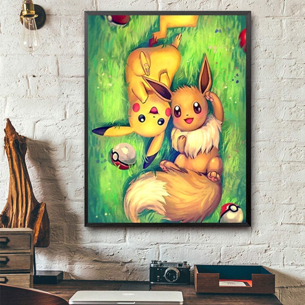 DIY 5D Diamond Painting Kits for Adults,Full Drill Embroidery Paint with Diamond for Home Wall Decor 12X16 Inch
