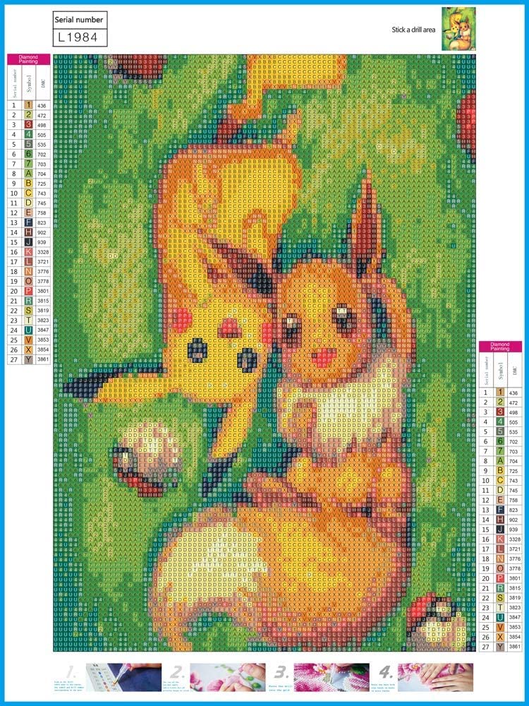 DIY 5D Diamond Painting Kits for Adults,Full Drill Embroidery Paint with Diamond for Home Wall Decor 12X16 Inch