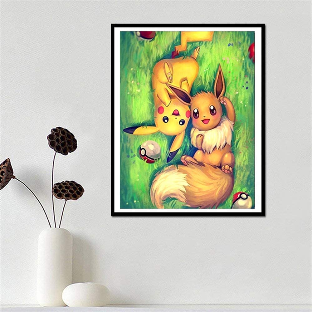 DIY 5D Diamond Painting Kits for Adults,Full Drill Embroidery Paint with Diamond for Home Wall Decor 12X16 Inch