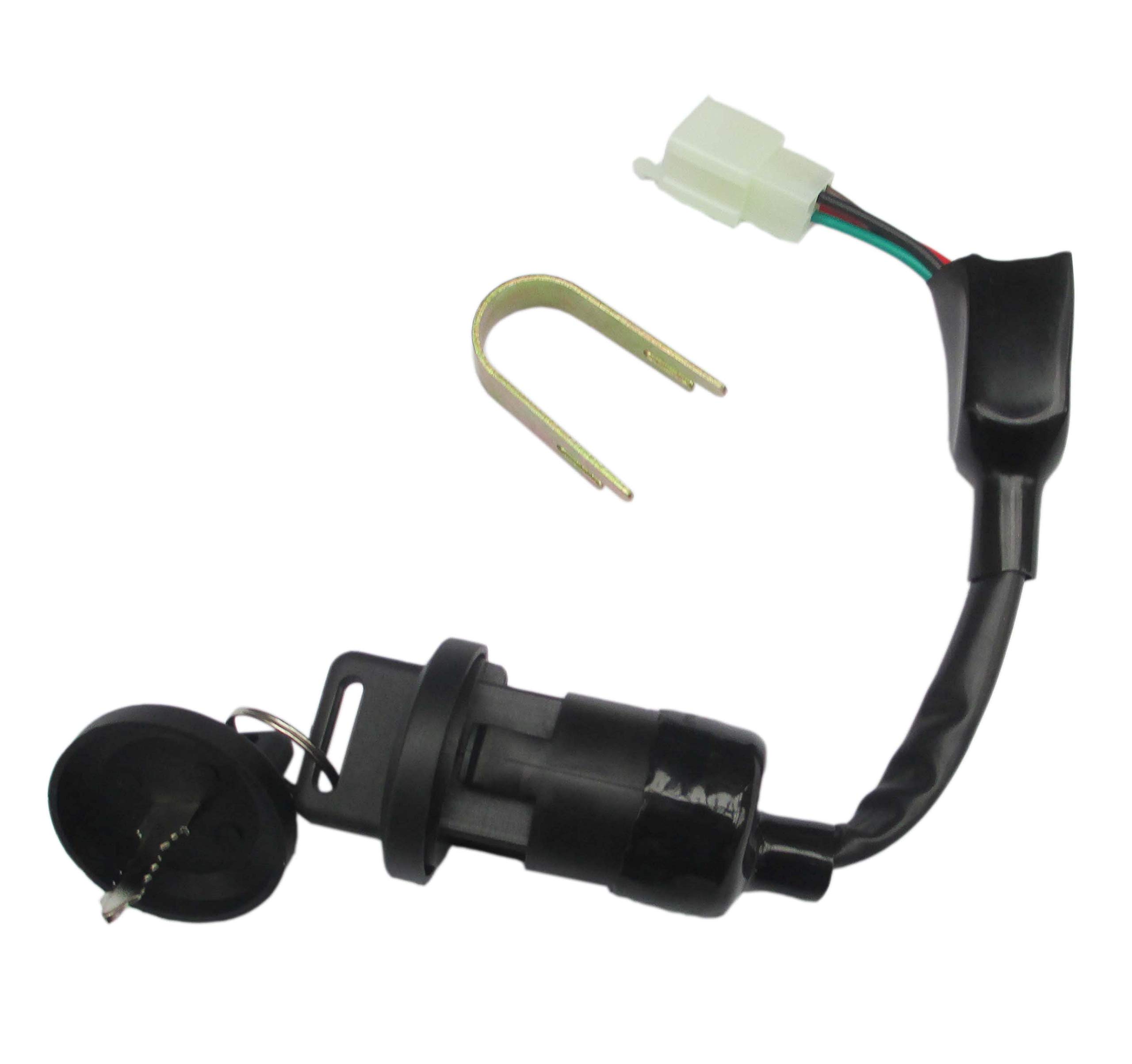 BLUE ELF Push Button Ignition Switch, Black