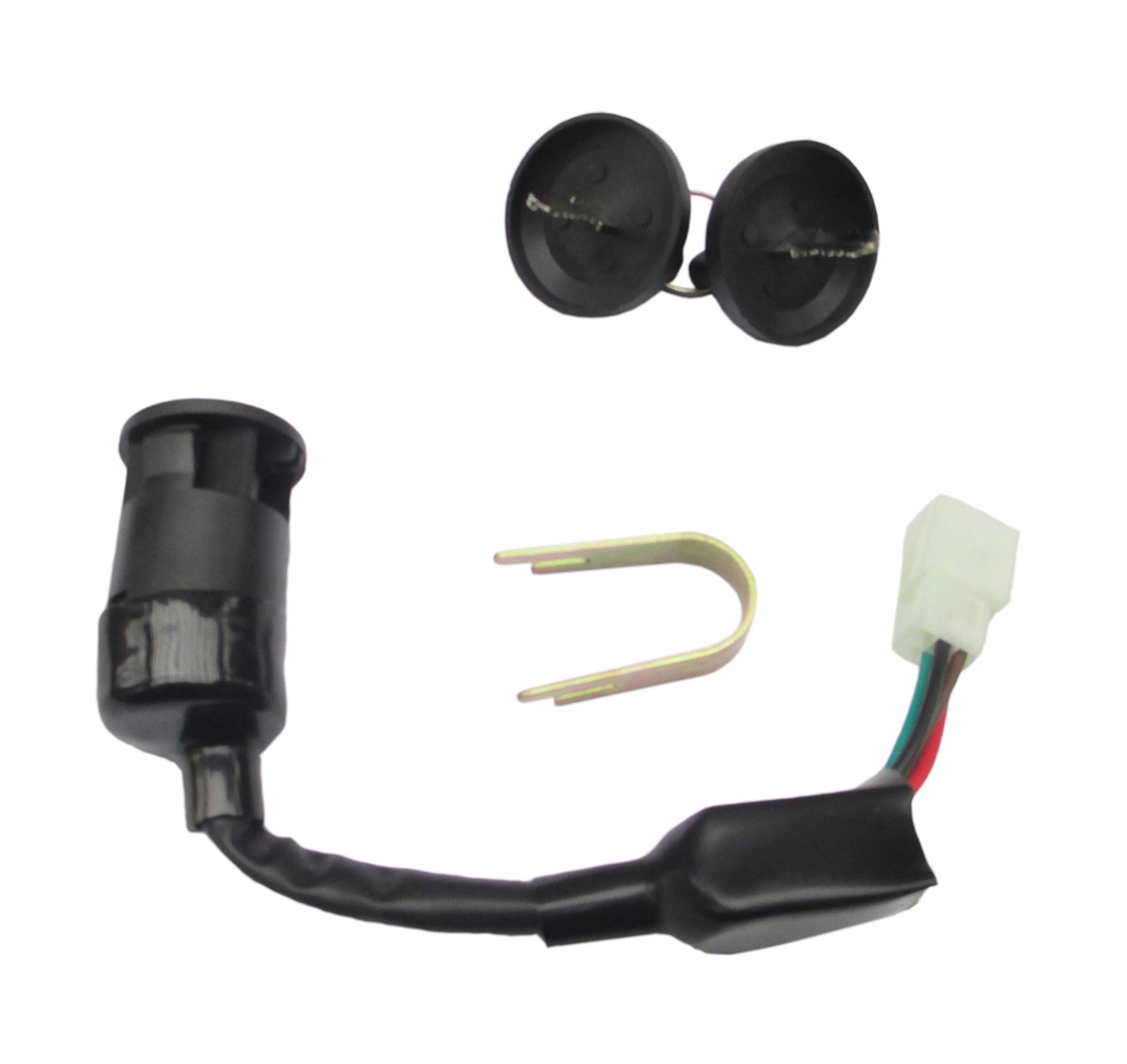 BLUE ELF Push Button Ignition Switch, Black