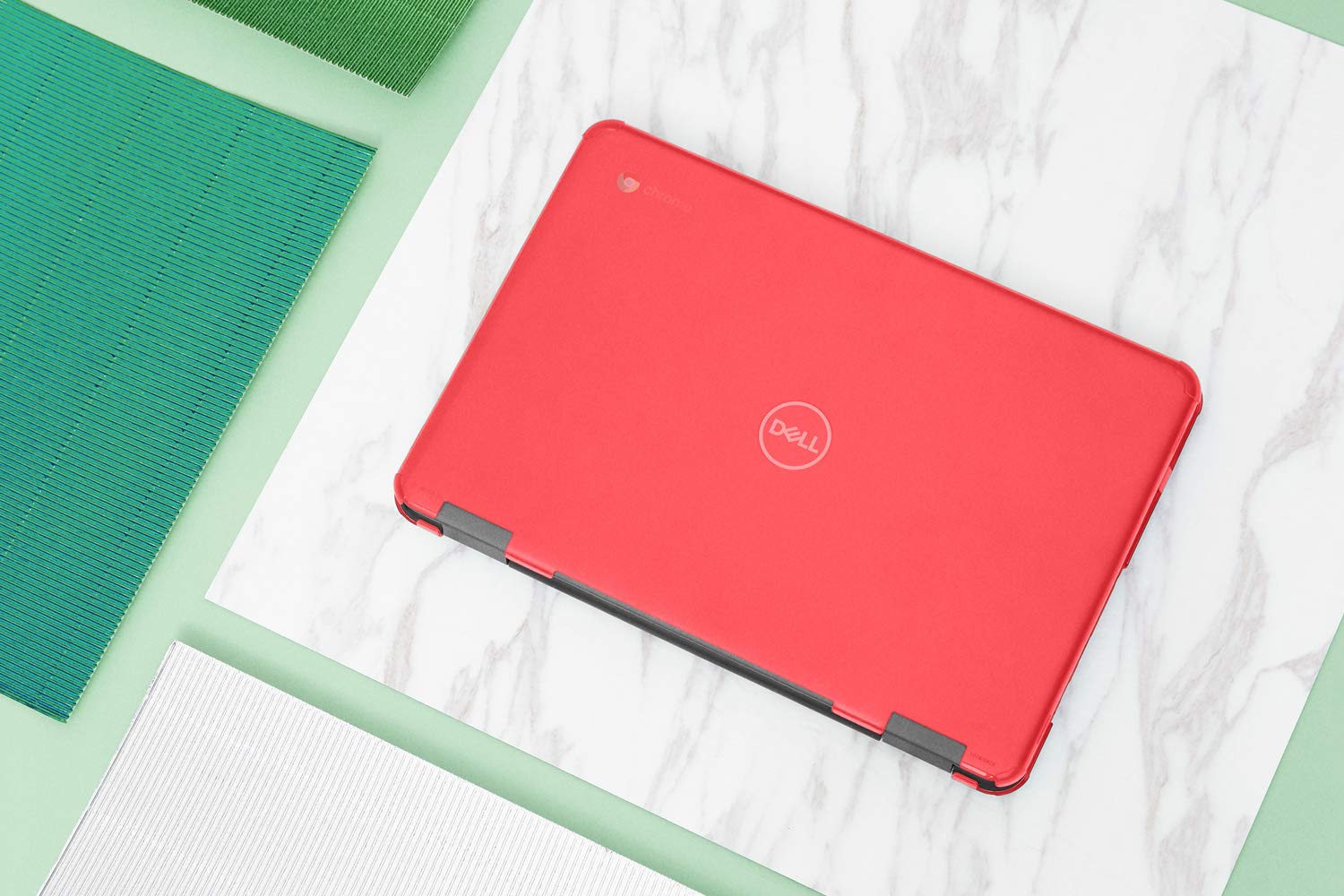 mCover Case Compatible for 2019~2022 11.6" Dell Chromebook 3100/3110 Education Clamshell (180 ° Hinge) Laptop ONLY (NOT Fitting Any Other Dell Models) - Blue