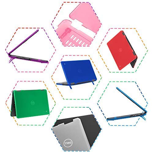 mCover Case Compatible for 2019~2022 11.6" Dell Chromebook 3100/3110 Education Clamshell (180 ° Hinge) Laptop ONLY (NOT Fitting Any Other Dell Models) - Blue