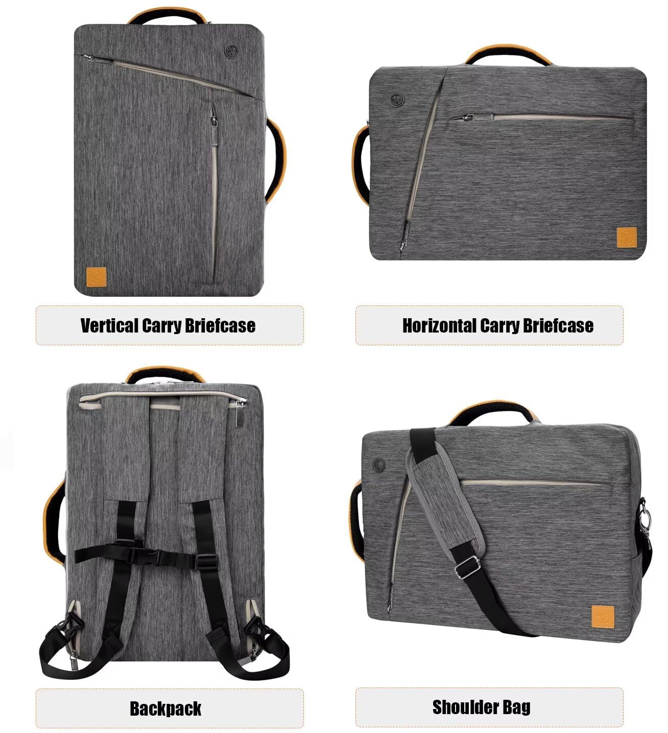 ECCRIS 14 in Laptop Bag Compatible with Samsung Galaxy Book4 Pro, Galaxy Book4 Edge, Galaxy Book3 Pro, Galaxy Book2 Go, Book Go