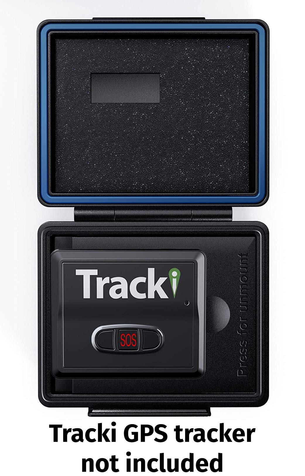 Tracki Magnetic Waterproof mini case box + 3500mAh 6x longer battery life, for GPS trackers for vehicles tracking device for cars real time GPS tracker for vehicles hidden tracking device not included