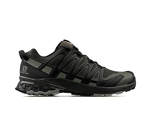 Salomon Men's XA PRO 3D V8 Trail Running Shoes for Men, Grape Leaf/Peat/Shadow, 11