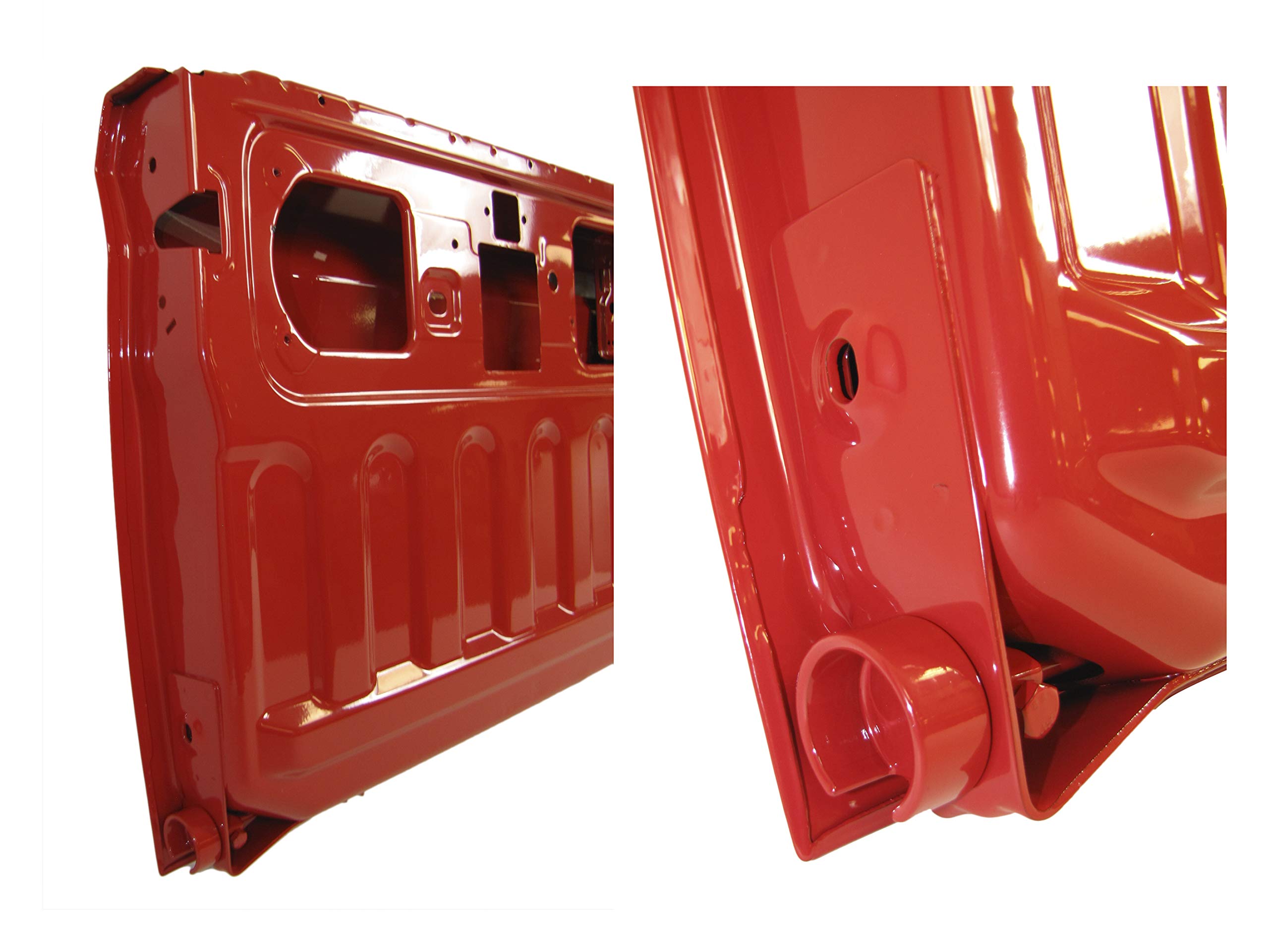 Fits Dodge Ram 1500 2009-2018 / Ram 2500 3500 2010-2018 (Single Rear Wheel) Rear Tailgate Painted Flame Red Clear Coat R4 CH1900129