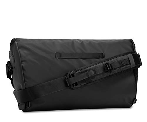 TIMBUK2 Especial Stash Messenger Bag, Jet Black, Large